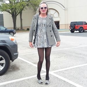 Toms | Shoes | Toms Black White Houndstooth Wedges 2w | Poshmark